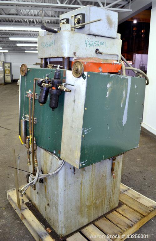 Used Carver Air Powered Up Acting Hydraulic Press, 60 Ton Capacity, M