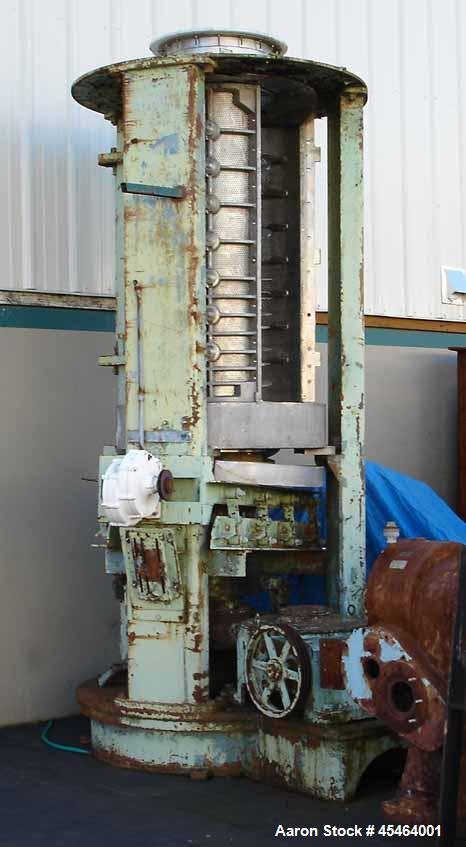 Used Beloit Jones Pressmaster Screw Press, Model P-225. Heavy duty, 1