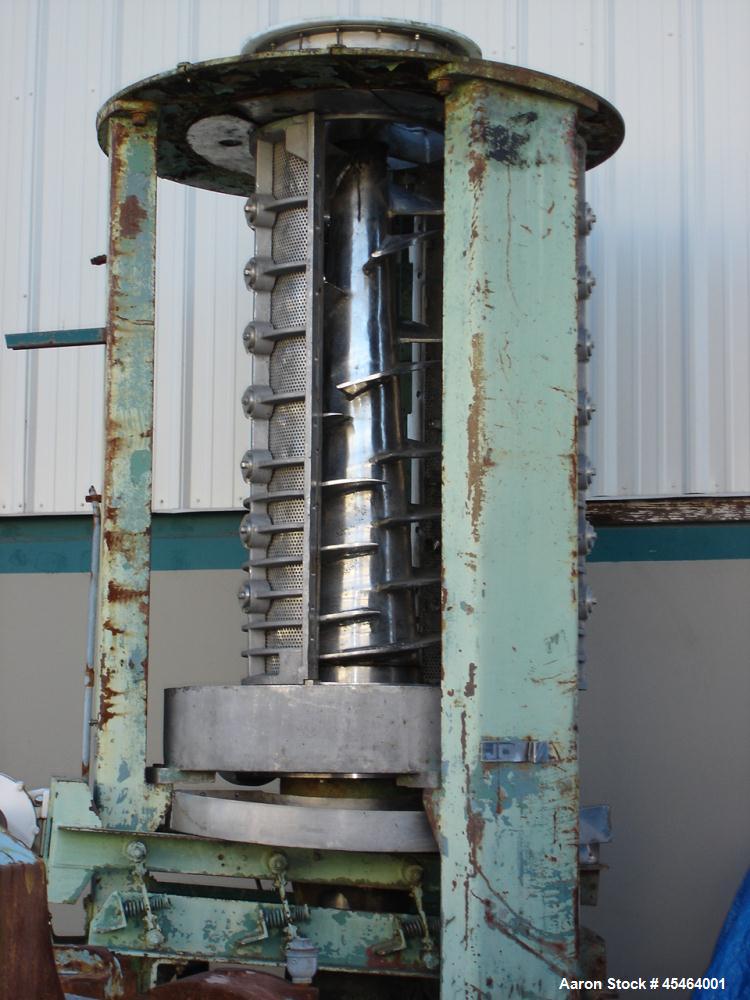 Used Beloit Jones Pressmaster Screw Press, Model P-225. Heavy duty, 1