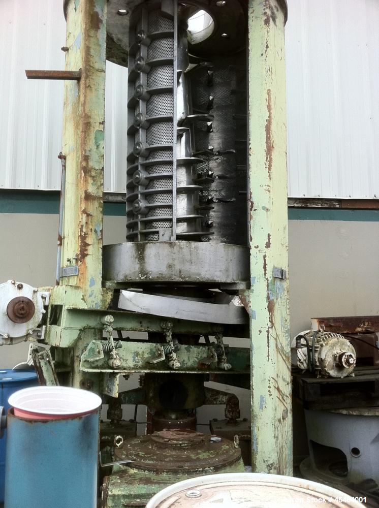 Used Beloit Jones Pressmaster Screw Press, Model P-225. Heavy duty, 1