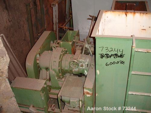 Used Hosokawa Bepex Screw Press, Model BXP-200, 304 Stainless Steel.