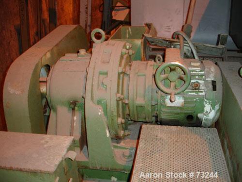 Used Hosokawa Bepex Screw Press, Model BXP-200, 304 Stainless Steel.
