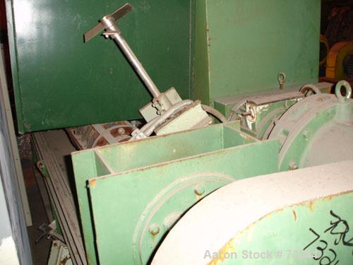 Used Hosokawa Bepex Screw Press, Model BXP-200, 304 Stainless Steel.