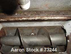 Used Hosokawa Bepex Screw Press, Model BXP-200, 304 Stainless Steel.