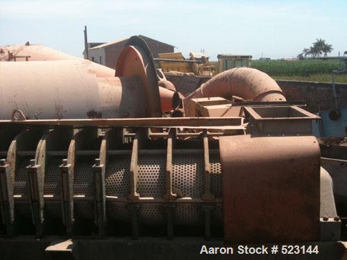 USED: Stord BS-64 screw press, 100 hp. All stainless steel contact pa