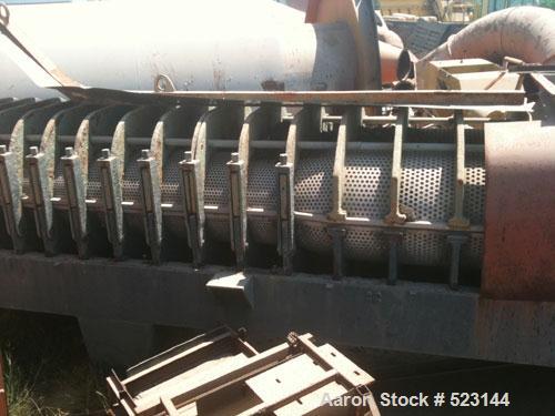 USED: Stord BS-64 screw press, 100 hp. All stainless steel contact pa