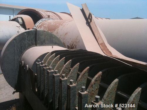 USED: Stord BS-64 screw press, 100 hp. All stainless steel contact pa