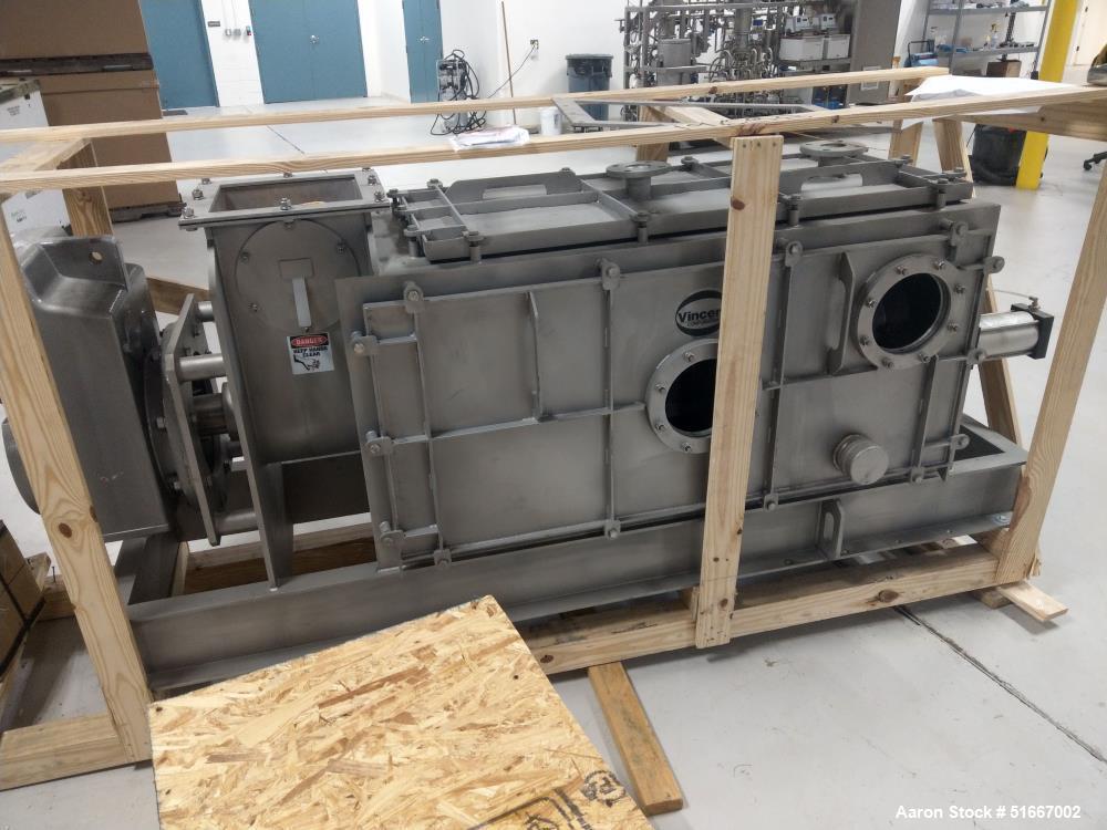 Unused- Vincent CP Horizontal Screw Press, Model