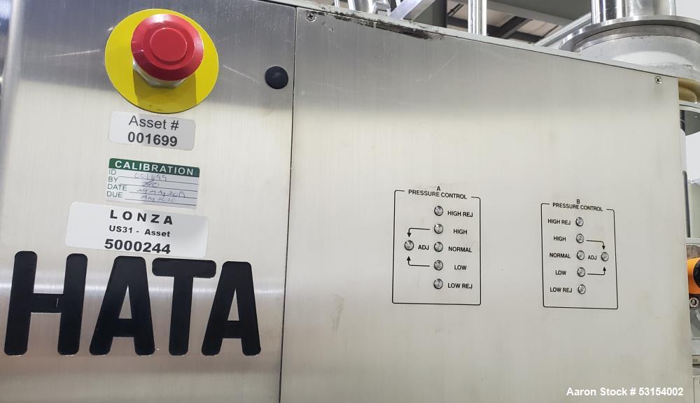 Used Elizabeth Hata Model CVX 55 Station Rotary Tablet Press, Model H