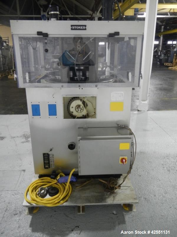 Used Stokes Rotary Tablet Press, Model 754. (45) Station, 10 ton comp