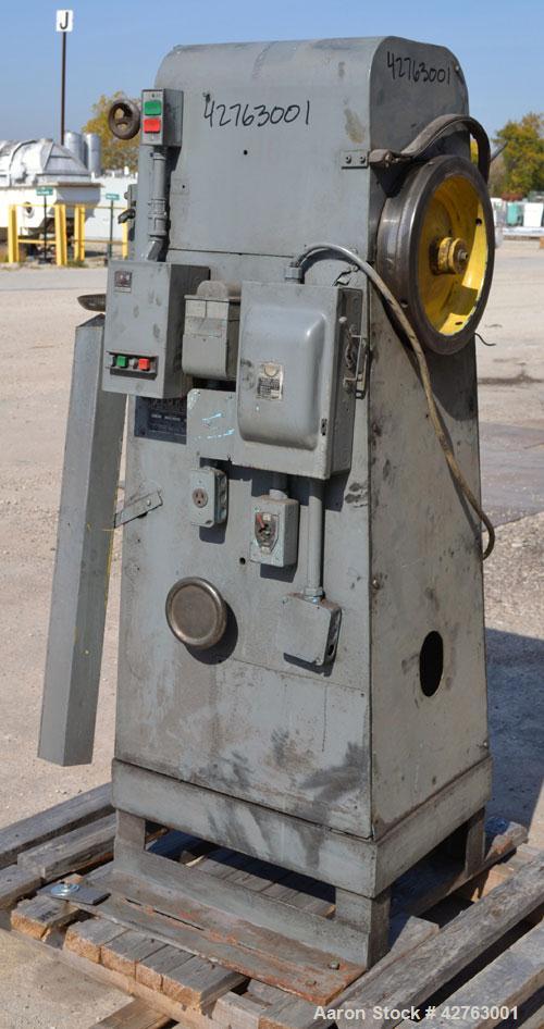 Used Stokes Single Station, Dual Action Press, Model F 4. Maximum pre