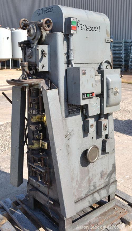 Used Stokes Single Station, Dual Action Press, Model F 4. Maximum pre