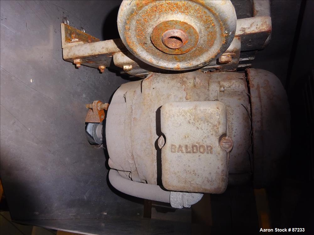 Used Stokes Single Station Press, Model F, 4 ton. Maximum diameter 19