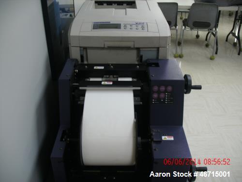 Used Astro Med Quick Label System. Includes software to design labels