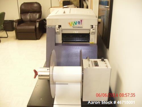 Used Astro Med Quick Label System. Includes software to design labels