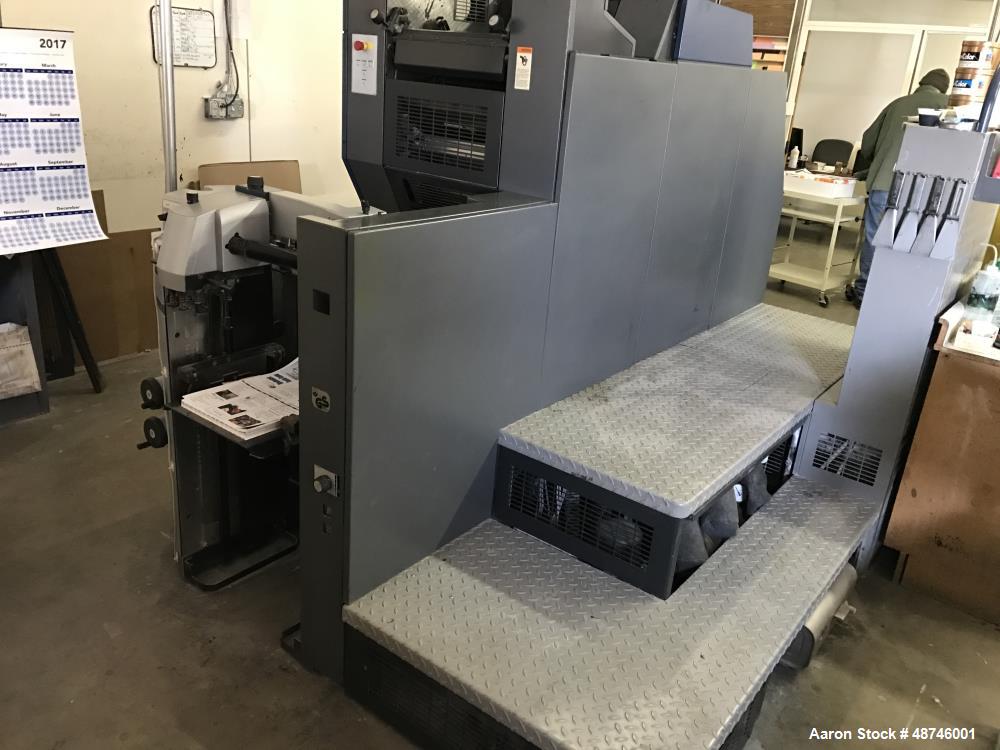 Used Heidelberg Printing Press, Model Quickmaster DI 46-4 Pro. Imp: 2