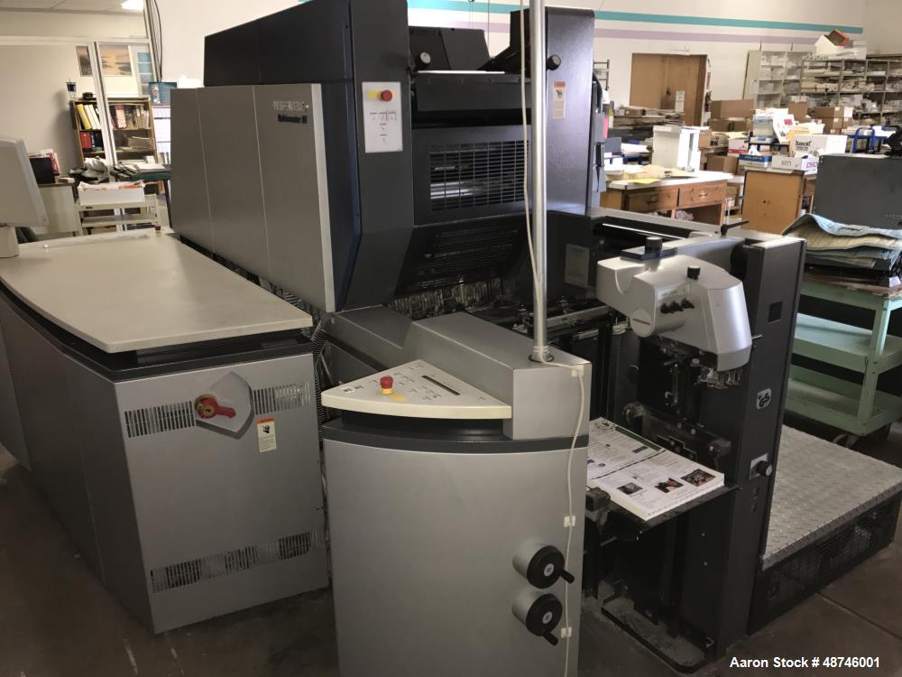 Used Heidelberg Printing Press, Model Quickmaster DI 46-4 Pro. Imp: 2