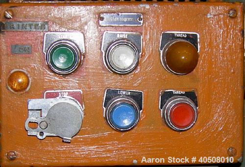 Used Wolverine 61'' Wide 2 Color Printing Press, Model 61-4. 5 hp, 18