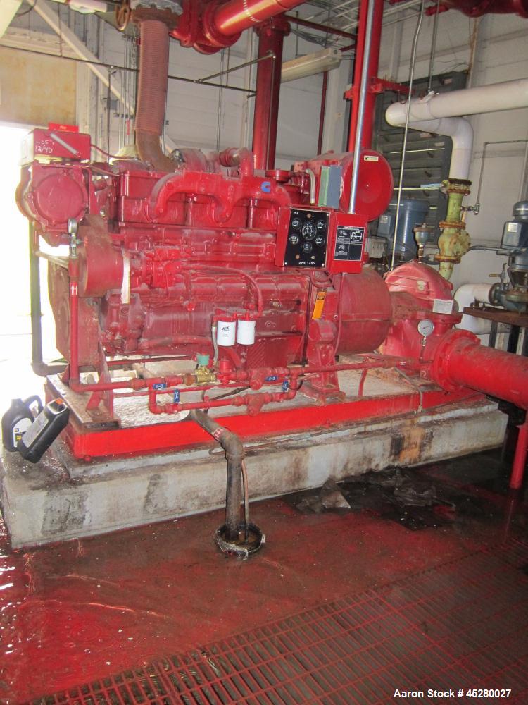UsedCummins Fire Pump Systems with Controls, Etc.