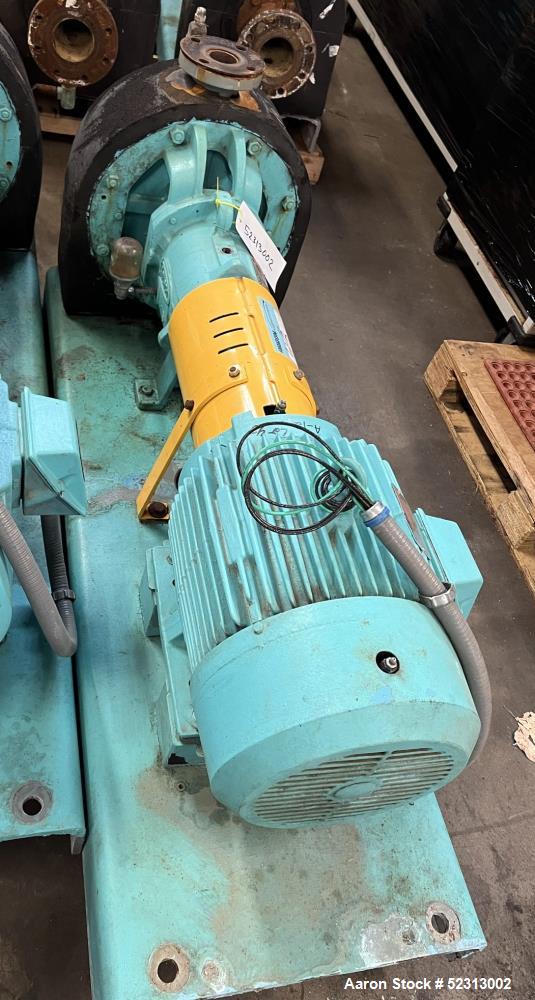 Used Flowserve / Durco Mark IIIA Carbon Steel Centrifugal Pump, Size