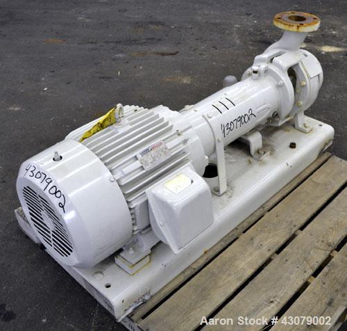 Used Durco Mark III Centrifugal Pump, Size 2K4X3-8/60, Ductile Cast I