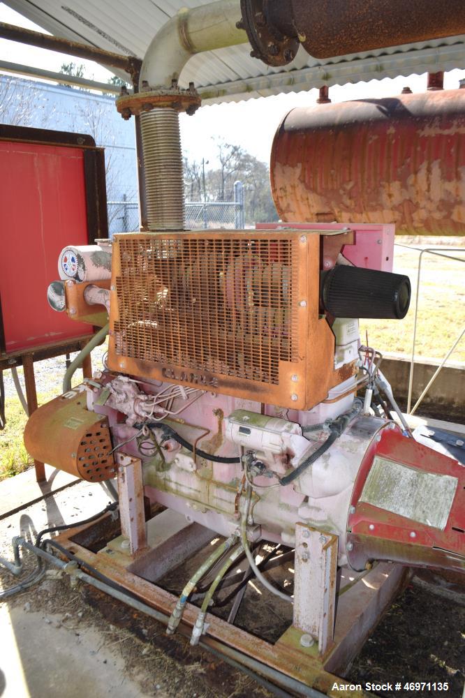 Used Clarke Fire Protection Products Diesel Driven Fire Pump System.