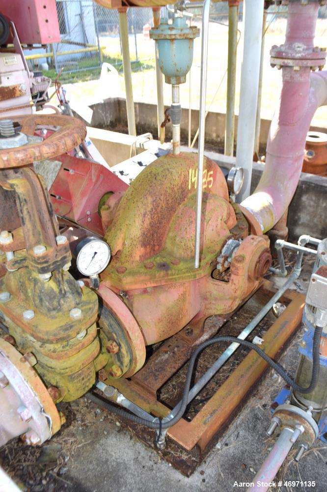 Used Clarke Fire Protection Products Diesel Driven Fire Pump System.