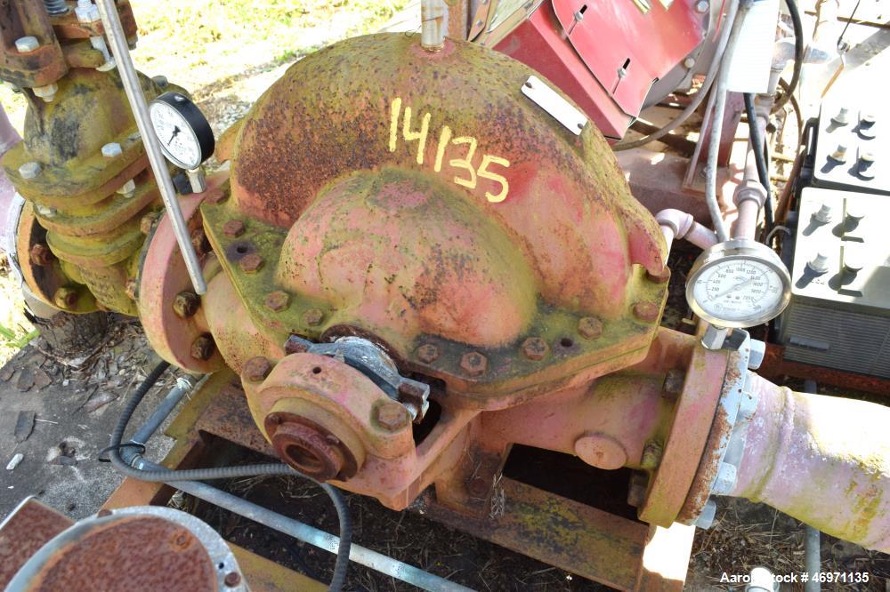 Used Clarke Fire Protection Products Diesel Driven Fire Pump System.