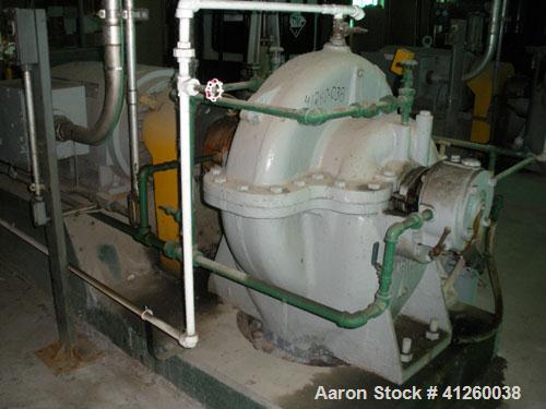 UsedIngersoll-Rand Pump with electric motor, 8340 gpm, 400 hp motor,