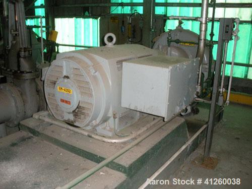 UsedIngersoll-Rand Pump with electric motor, 8340 gpm, 400 hp motor,