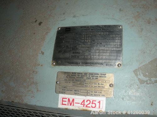 UsedIngersoll-Rand Pump with electric motor, 8340 gpm, 400 hp Toshiba