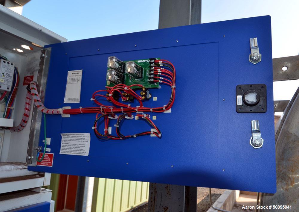 Used-Simplex Packaged Pump Set, Model SPS-25-ED,