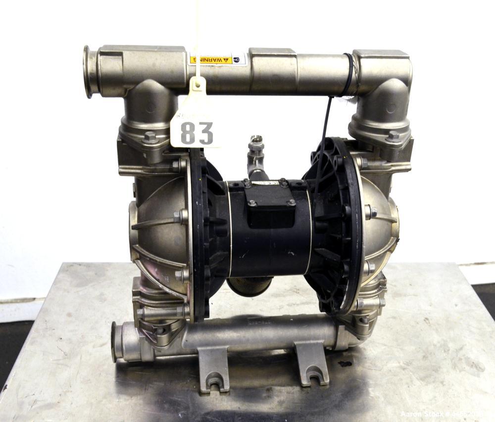 Used Graco Husky 1590 Sanitary Air Operated Double Diaphragm Pump, Pa