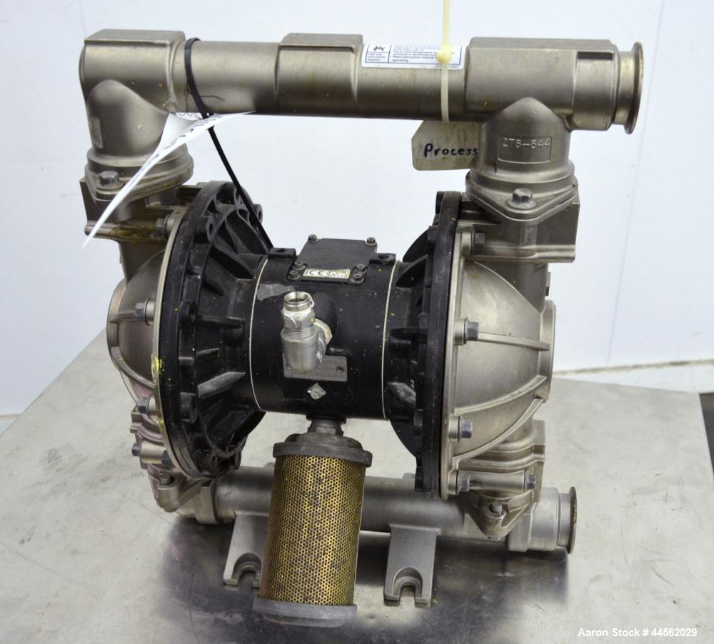 Used Graco Husky 1590 Sanitary Air Operated Double Diaphragm Pump, Pa