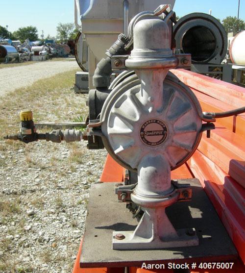 Used Warren Rupp Sandpiper Air Powered Double Diaphragm Pump, model P