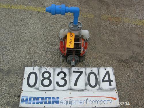 USED: Wilden air operated double diaphragm pump, model P2/PPPP/TF/TF/