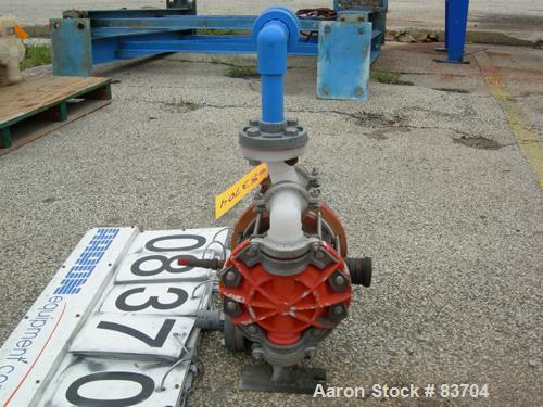 USED: Wilden air operated double diaphragm pump,