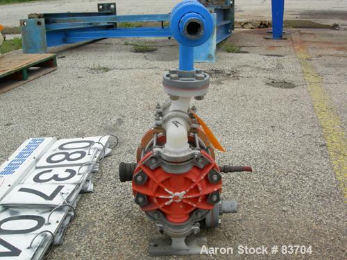 USED: Wilden air operated double diaphragm pump,