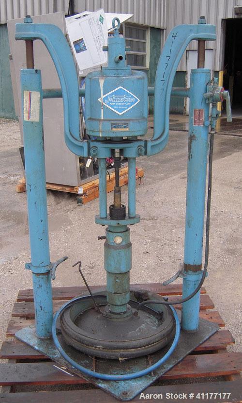 Used Johnstone Air Operated 55 Gallon Drum Unloading Pump, Model 8-34