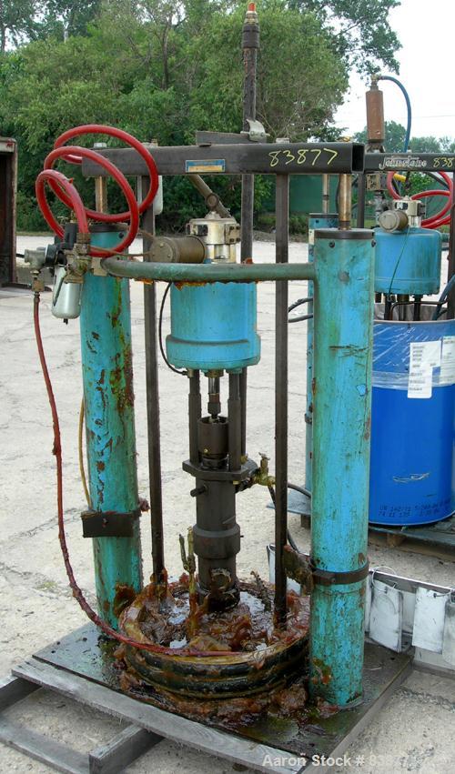 Used Johnstone Air Operated 55 Gallon Drum Unloading Pump, Model JPC