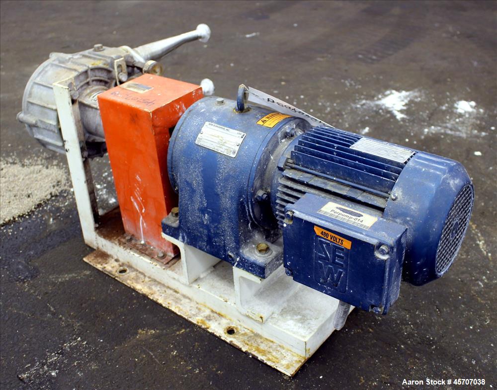 Used Alfa Laval/Depa Elro Peristaltic Hose Pump, Model IP 200, Alumin
