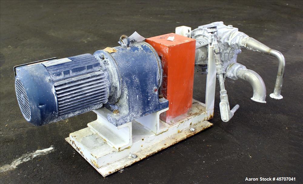 Used Alfa Laval/Depa Elro Peristaltic Hose Pump, Model IP 200, Alumin