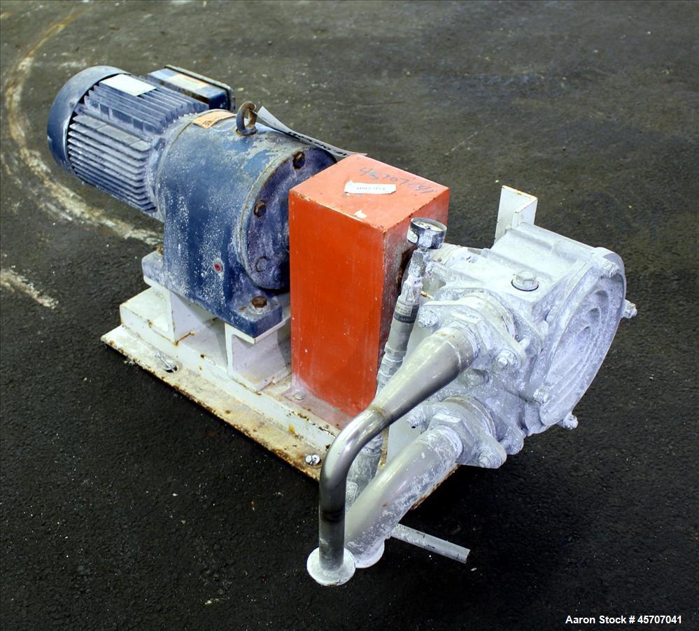 Used Alfa Laval/Depa Elro Peristaltic Hose Pump, Model IP 200, Alumin