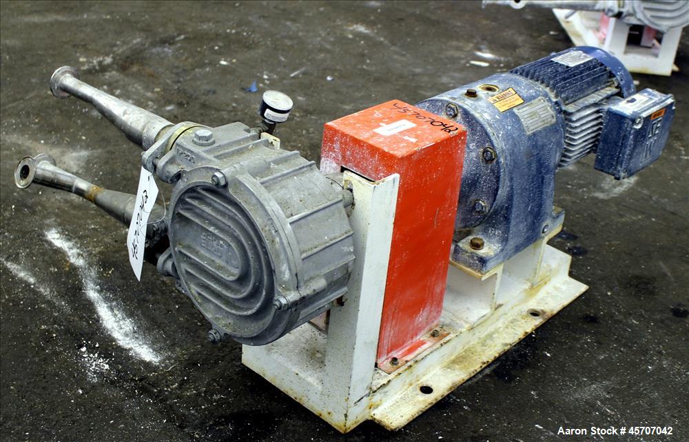 Used Alfa Laval/Depa Elro Peristaltic Hose Pump, Model IP 200, Alumin