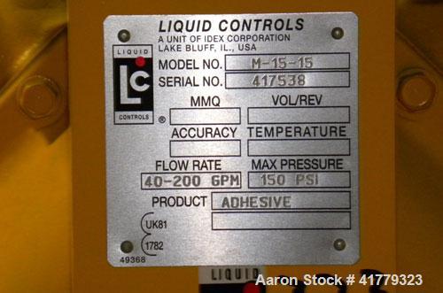 Used- Liquid Controls Group Positive Displacement