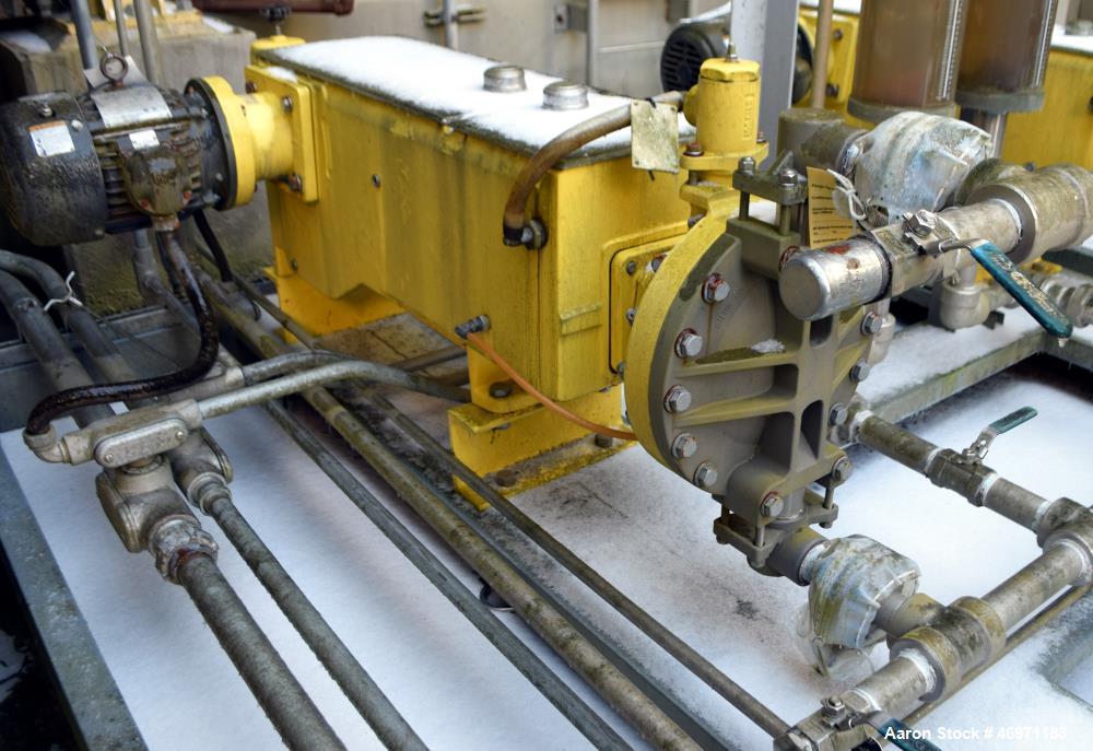 Used- Milton Roy Metering Pump, Model MCH4818HPBC