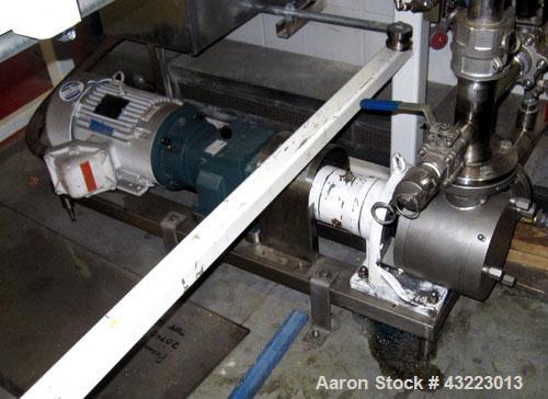 UsedMaso Pump for Trishaft Mixer, 7.5 hp