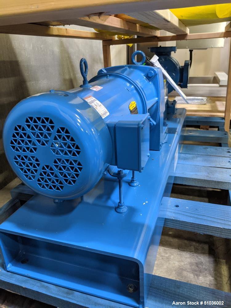 Used Viking Positive Displacement Gear Pump, Model LS127A. Stainless