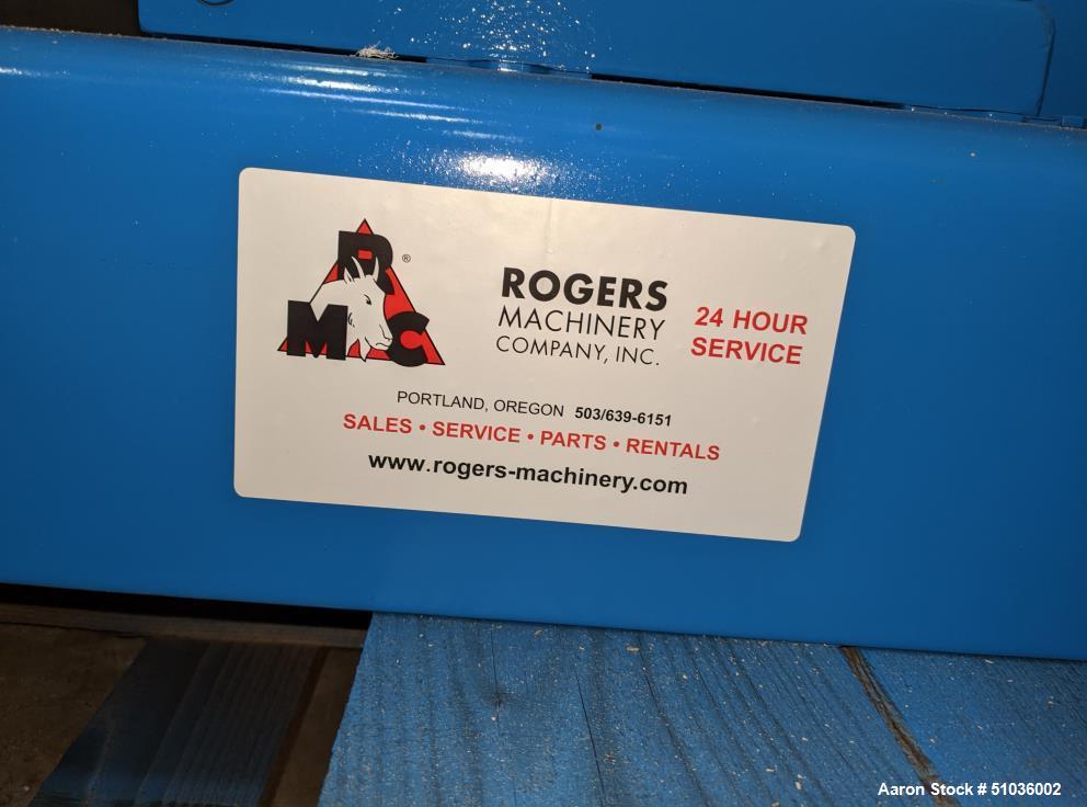 Used Viking Positive Displacement Gear Pump, Model LS127A. Stainless