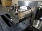 Used Unibloc PD Labtop Rotary Lobe Pump, Model 250, Stainless Steel.